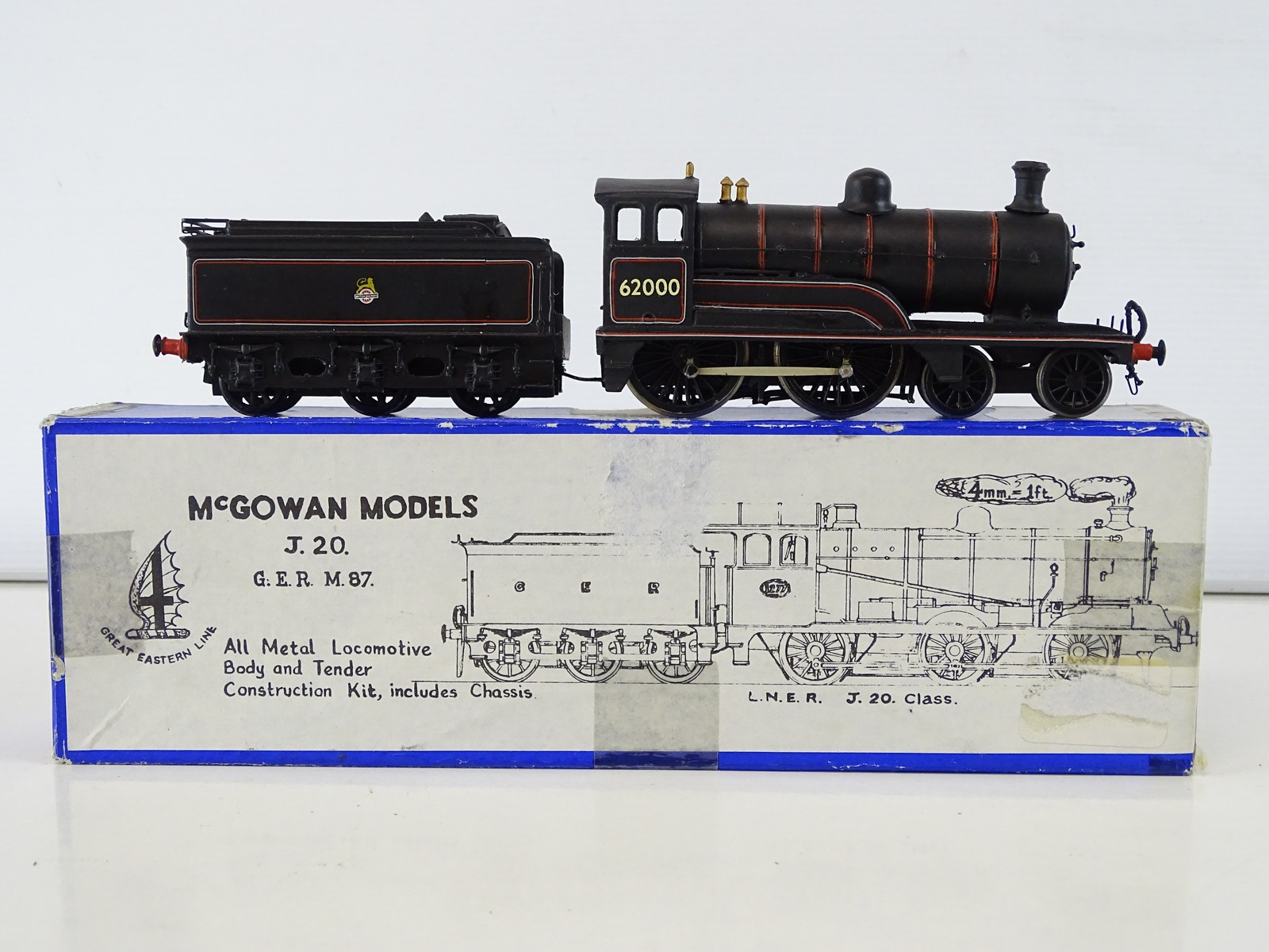 Lot 414 - A kitbuilt OO Gauge ex-LNER D3 class steam