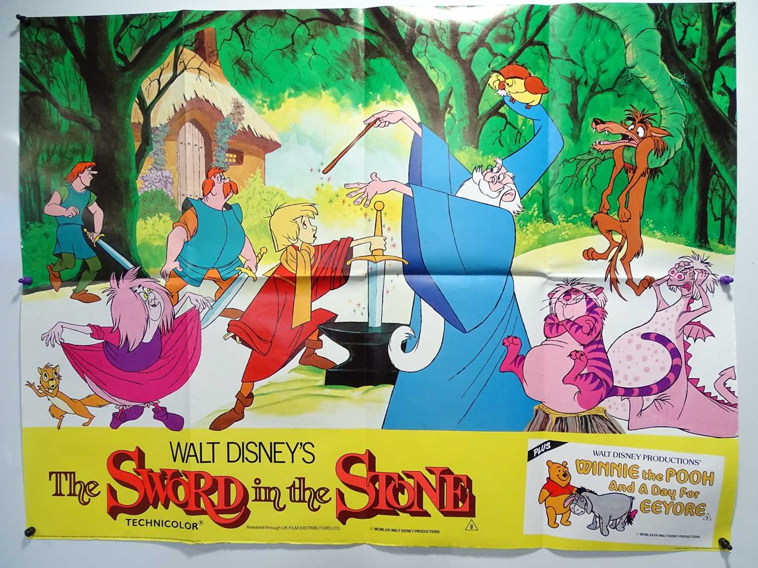 Lot 254 - WALT DISNEY: SWORD IN THE STONE (1960