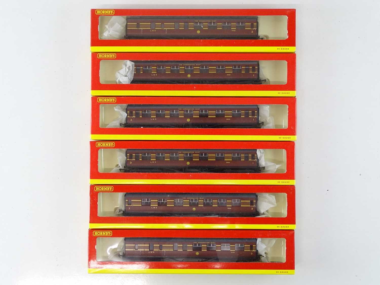Lot 470 - A group of HORNBY OO Gauge Coronation Scot