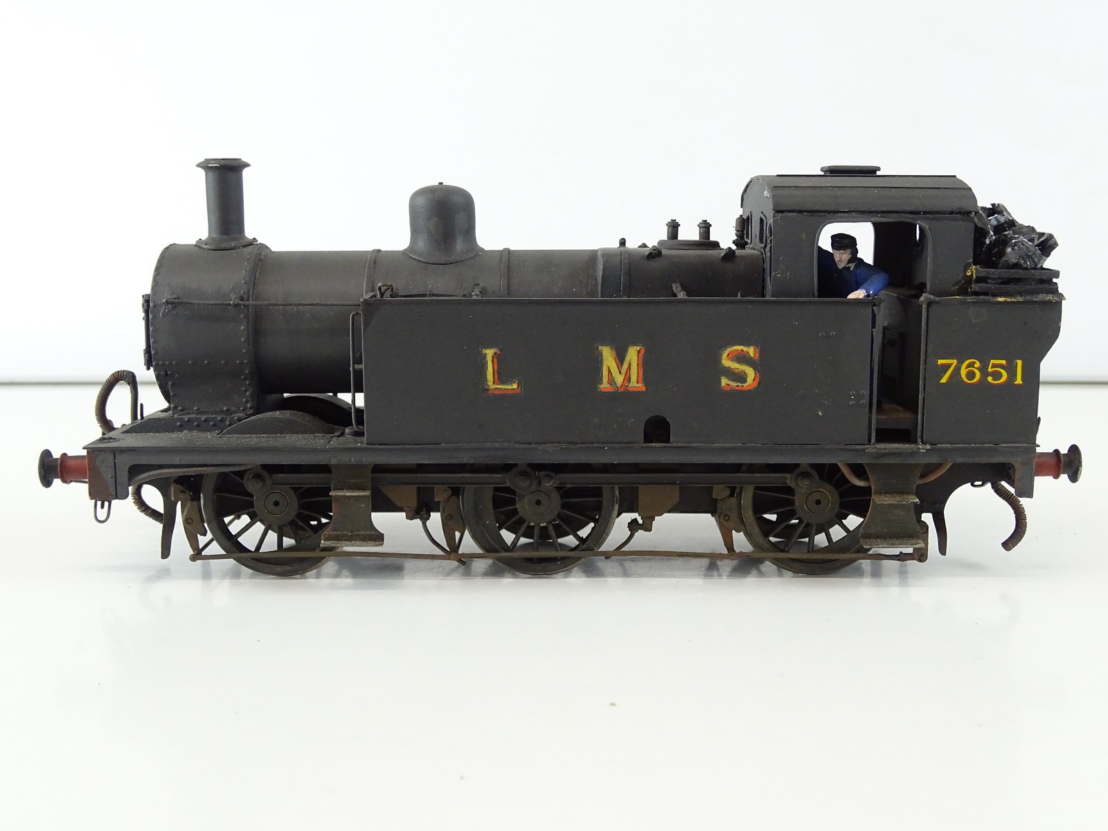 Lot 531 - A kit built finescale O Gauge 0-6-0 Jinty