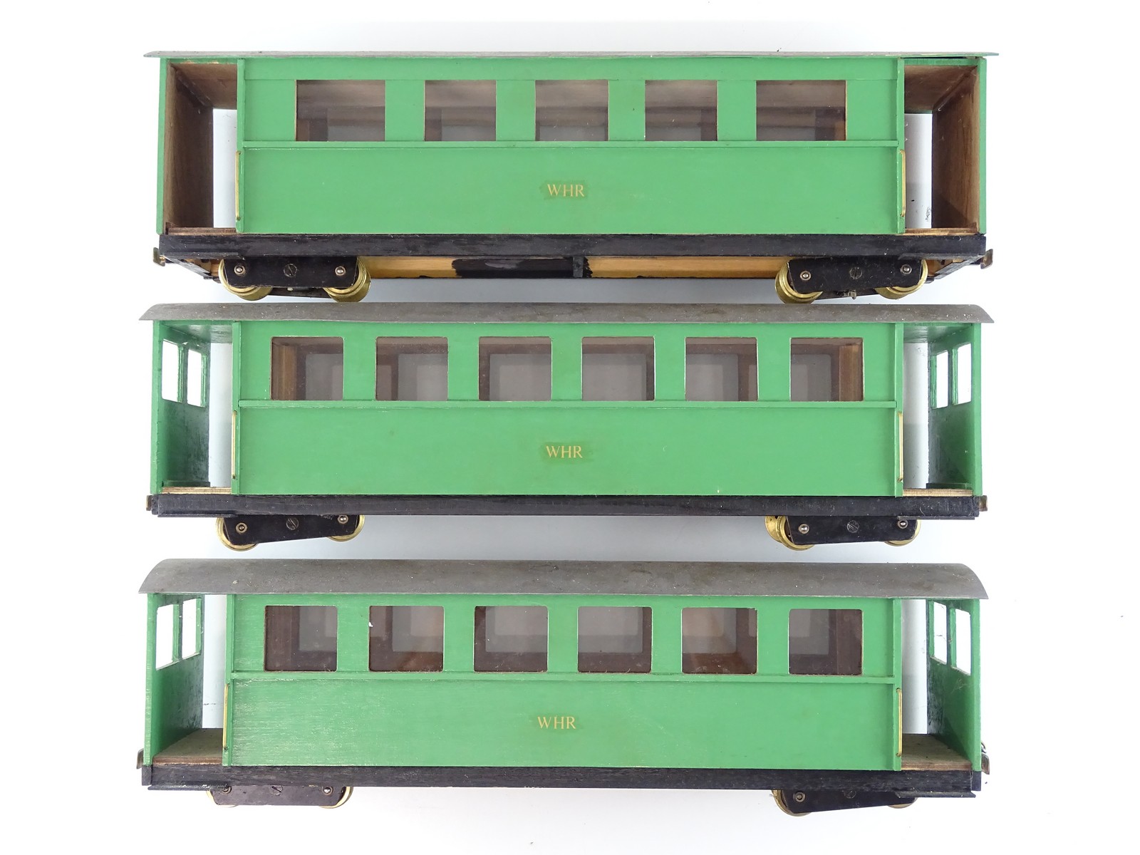 Lot 632 - A group of scratchbuilt G scale narrow gauge