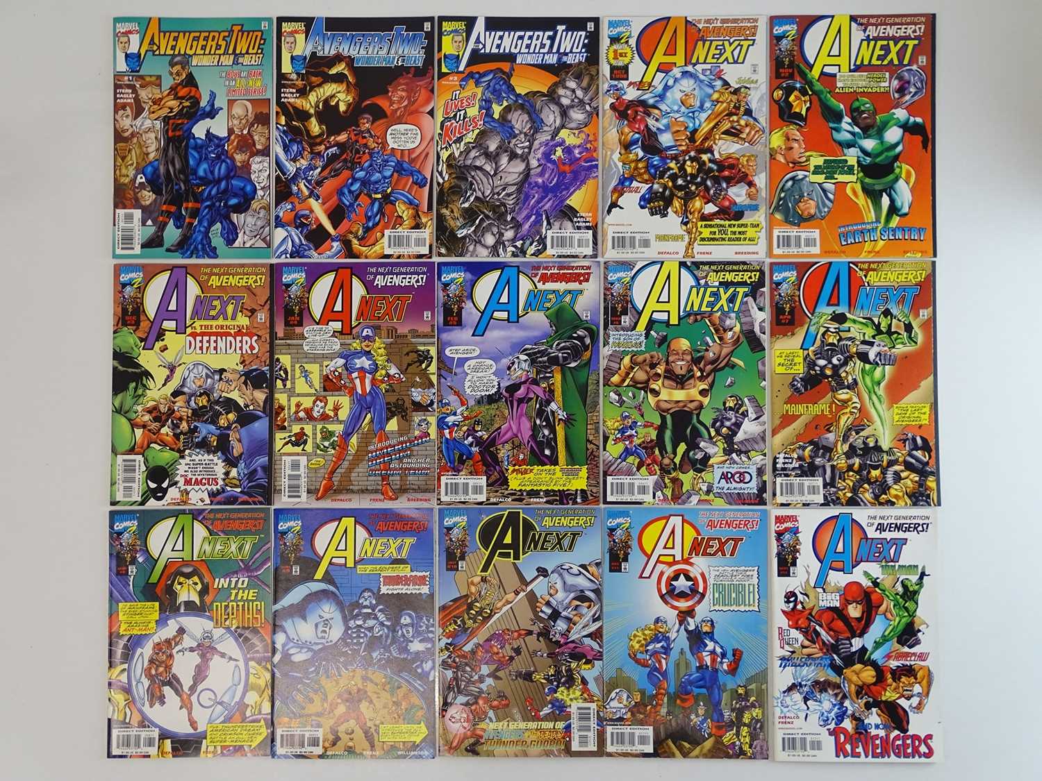 Lot 281 - AVENGERS TWO: WONDER MAN & BEAST + AVENGERS