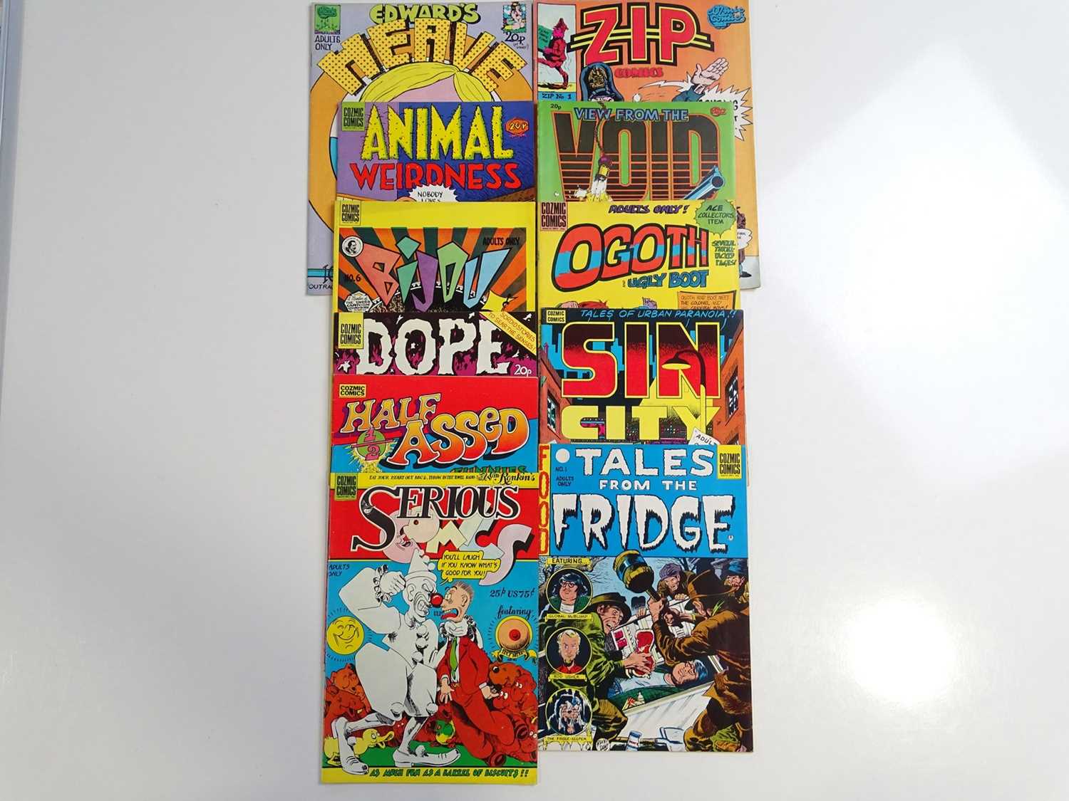 Lot 360 - Various COZMIC COMIC publications (11 in