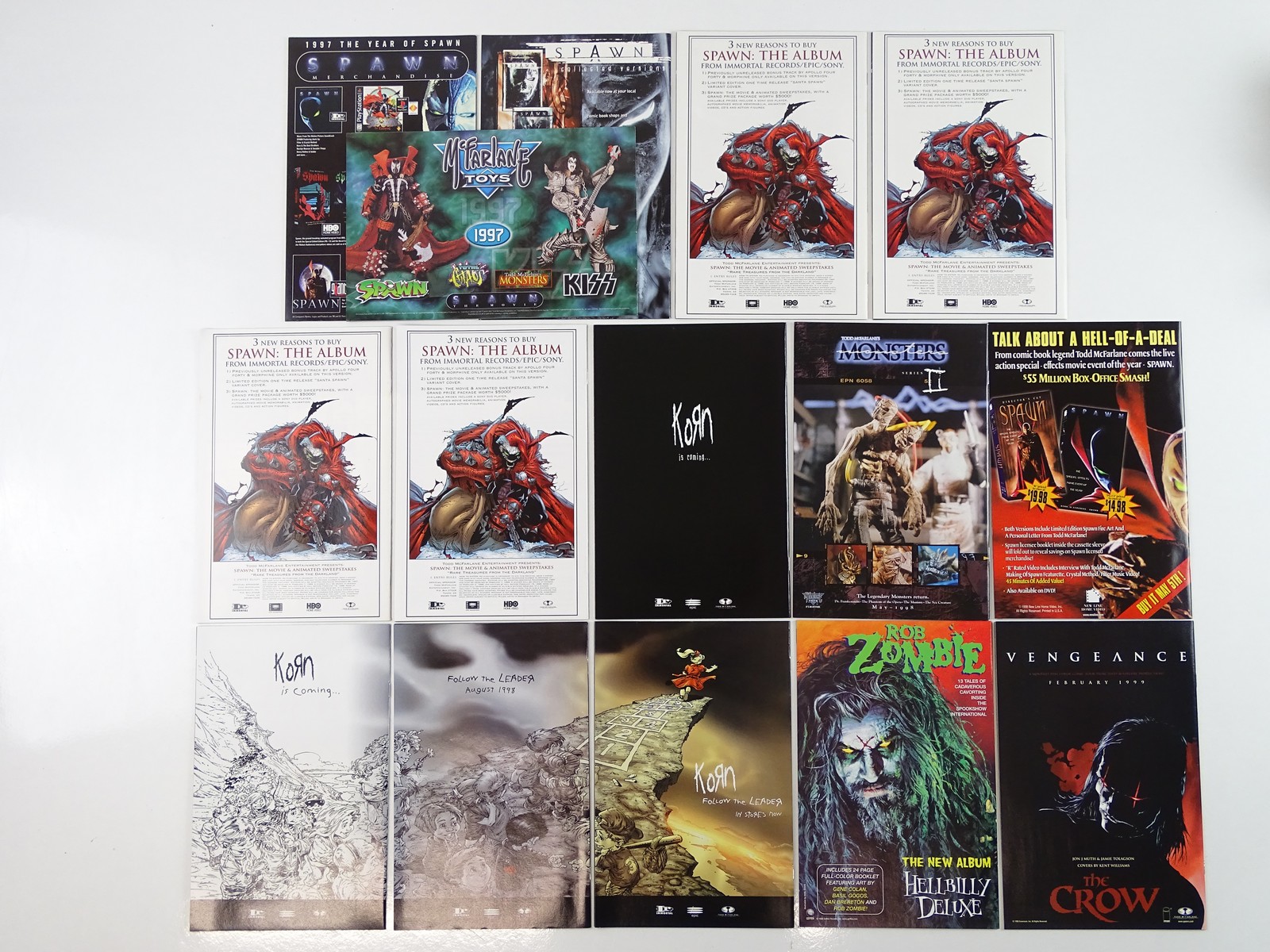 Lot 114 - SPAWN #64, 65, 66, 67, 68, 69, 70, 71, 72,
