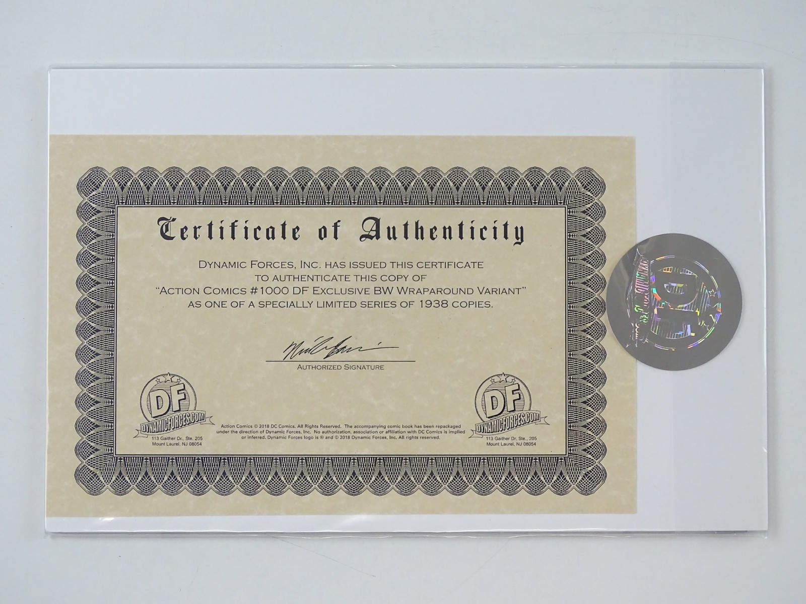 Lot 223 - ACTION COMICS #1000 - (2018 - DC)