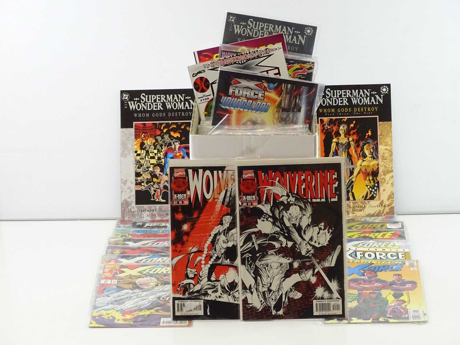Lot 254 - EXCALIBUR LUCKY DIP JOB LOT 180+ COMICS
