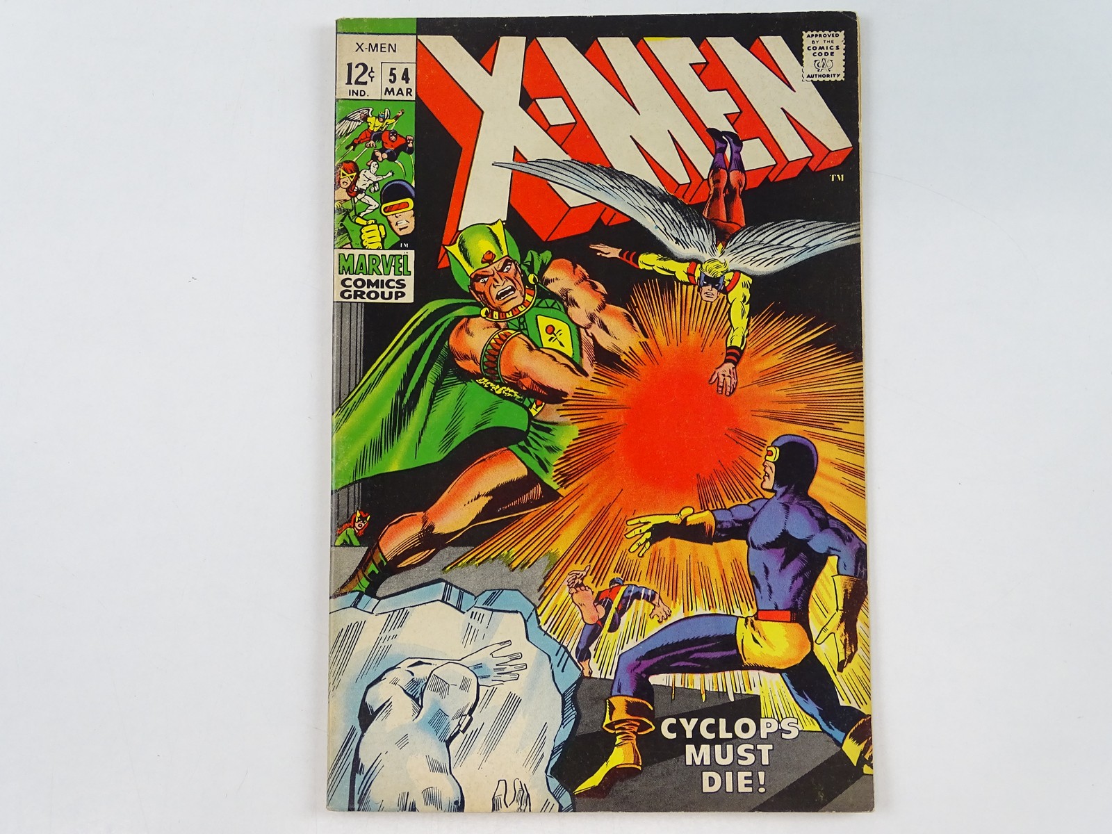 Lot 360 - X-MEN #54 - (1969 - MARVEL) - First