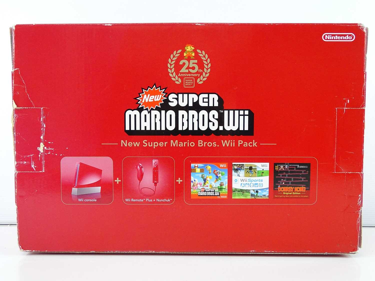 Lot 31 - Super Mario Bros 25th Anniversary Wii console