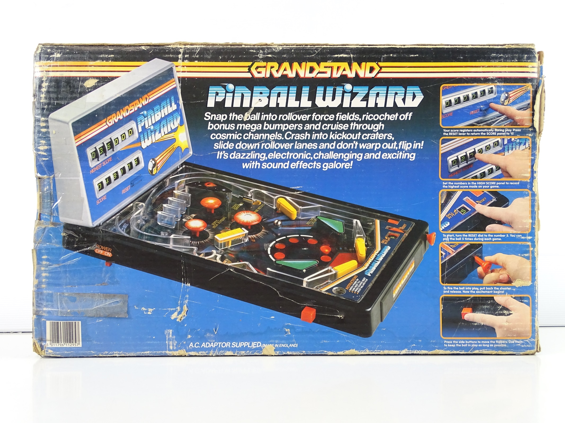 Lot 50 - Grandstand Pinball Wizard - comprises a mini
