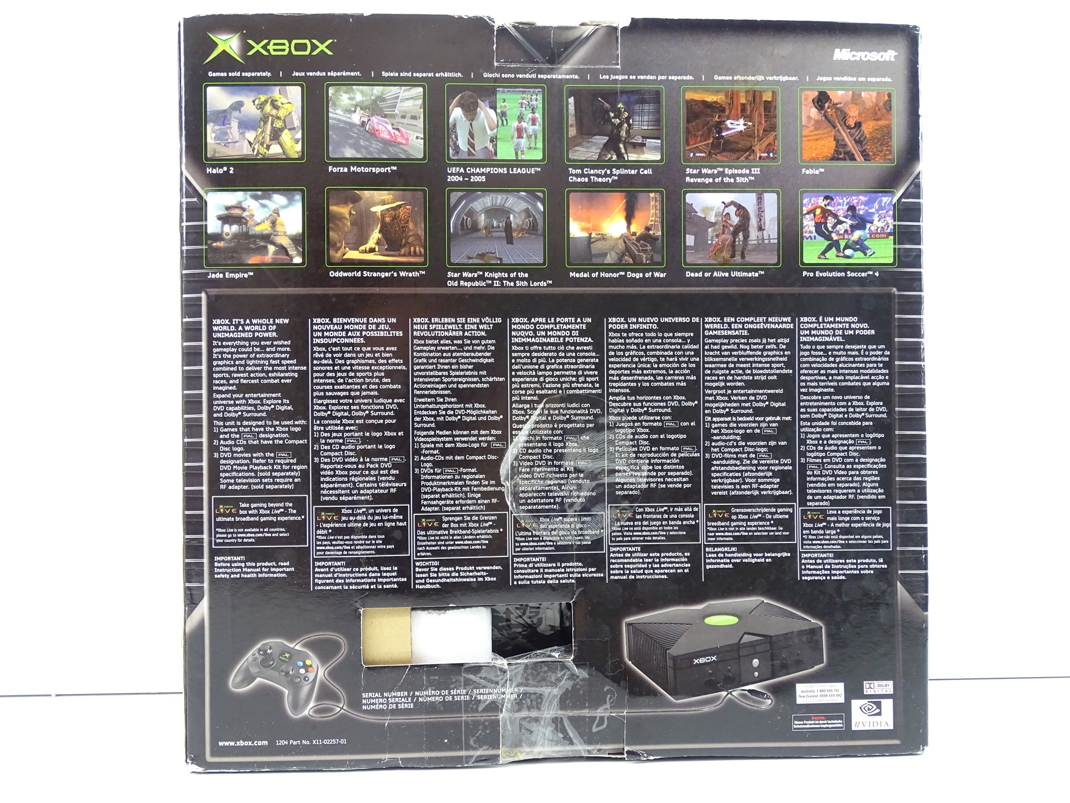 Lot 55 - Original Xbox - released in 2001 - in
