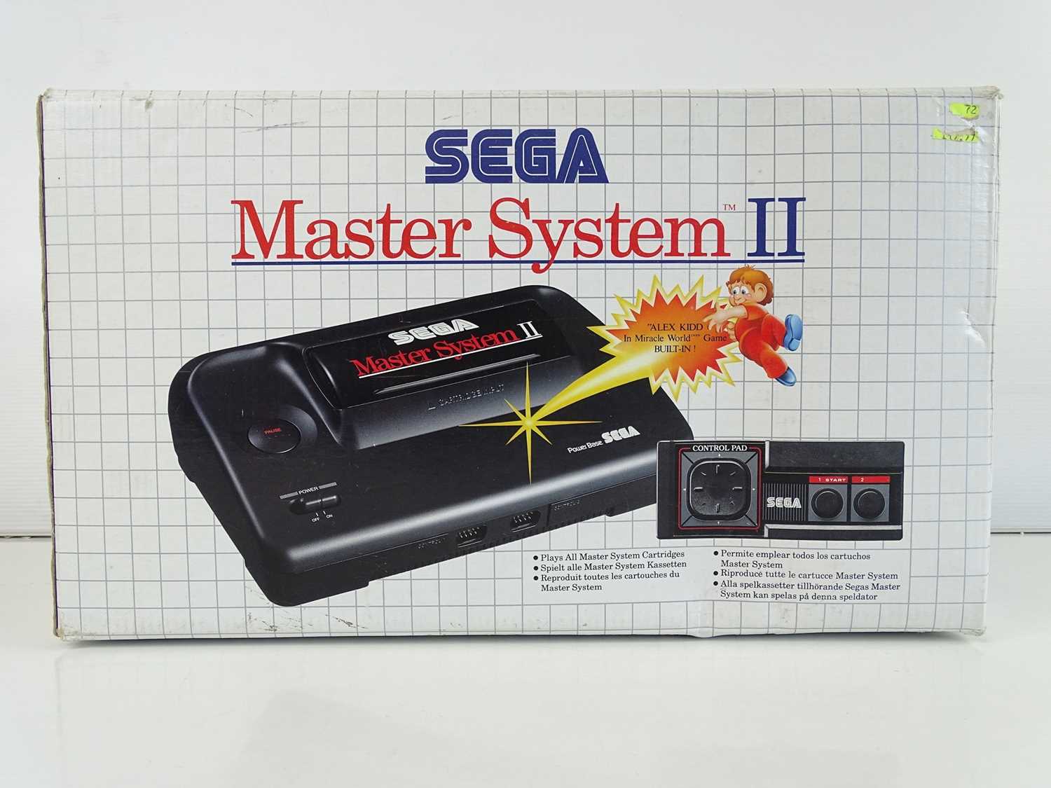 Lot 104 - Sega Master System II video games console