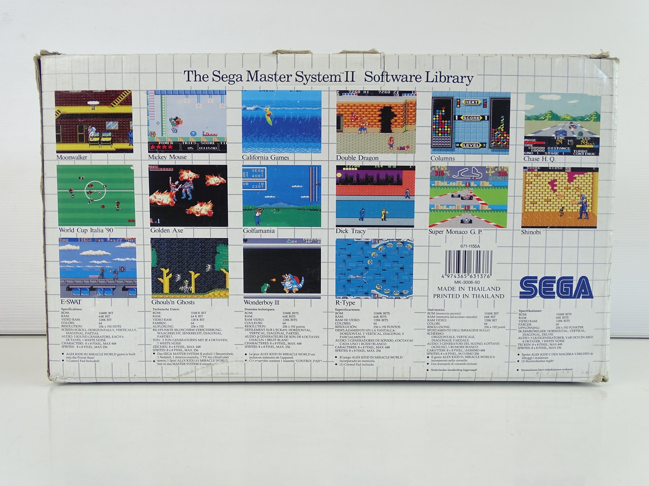 Lot 104 - Sega Master System II video games console