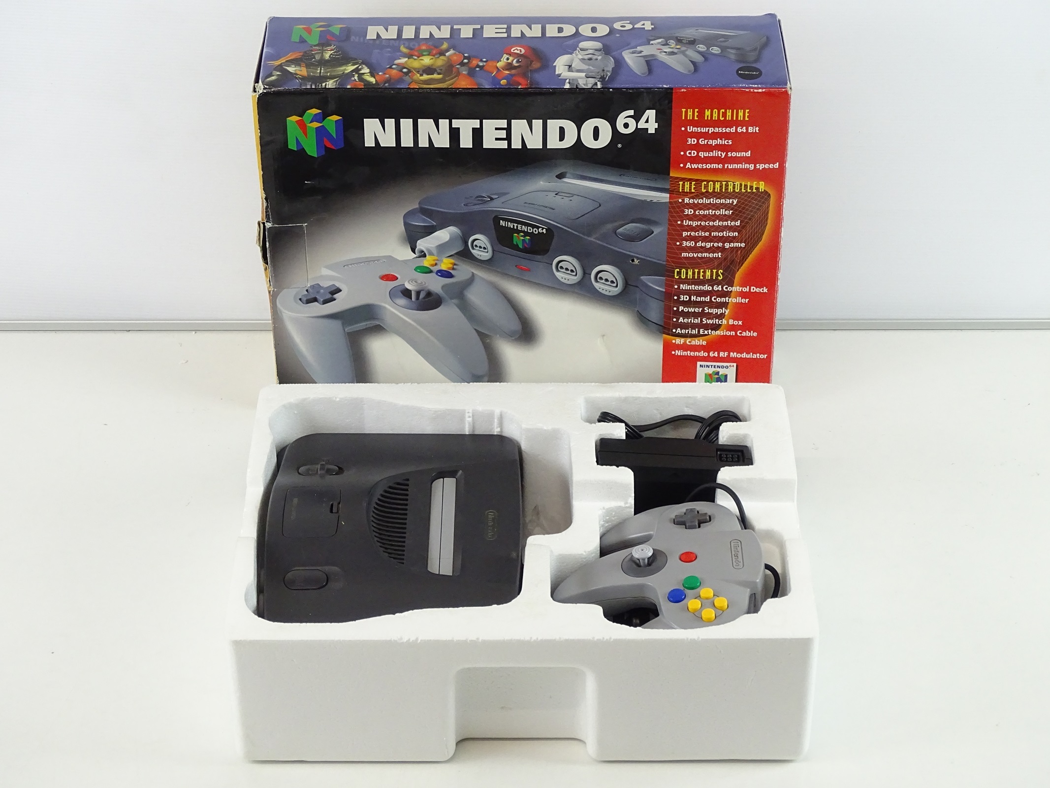Lot 110 - Nintendo 64 console - released in 1996 - NUS-
