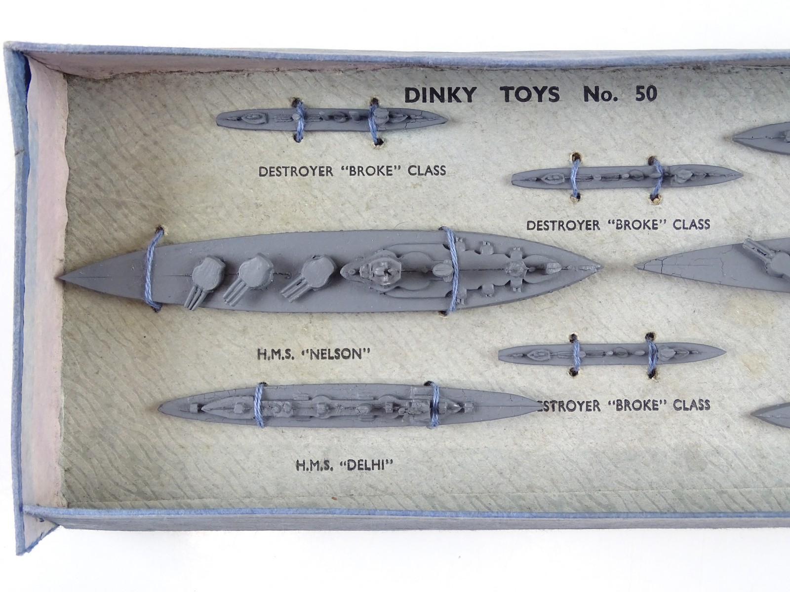 Lot 178 - A DINKY Toys 'Ships of the British Navy' No