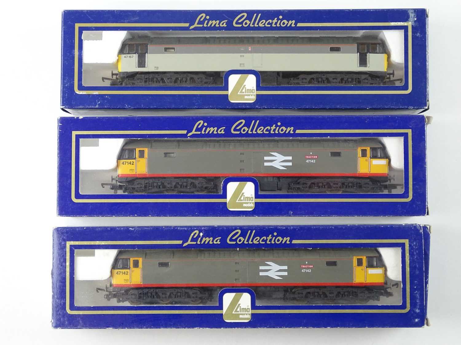 Lot 388 - A group of LIMA OO Gauge class 47 diesel