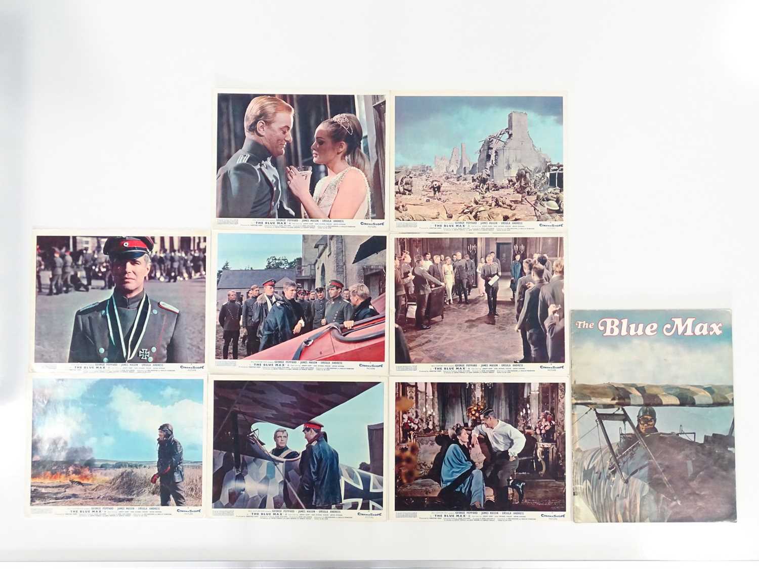 Lot 126 - THE BLUE MAX (1966) - a complete set of 8