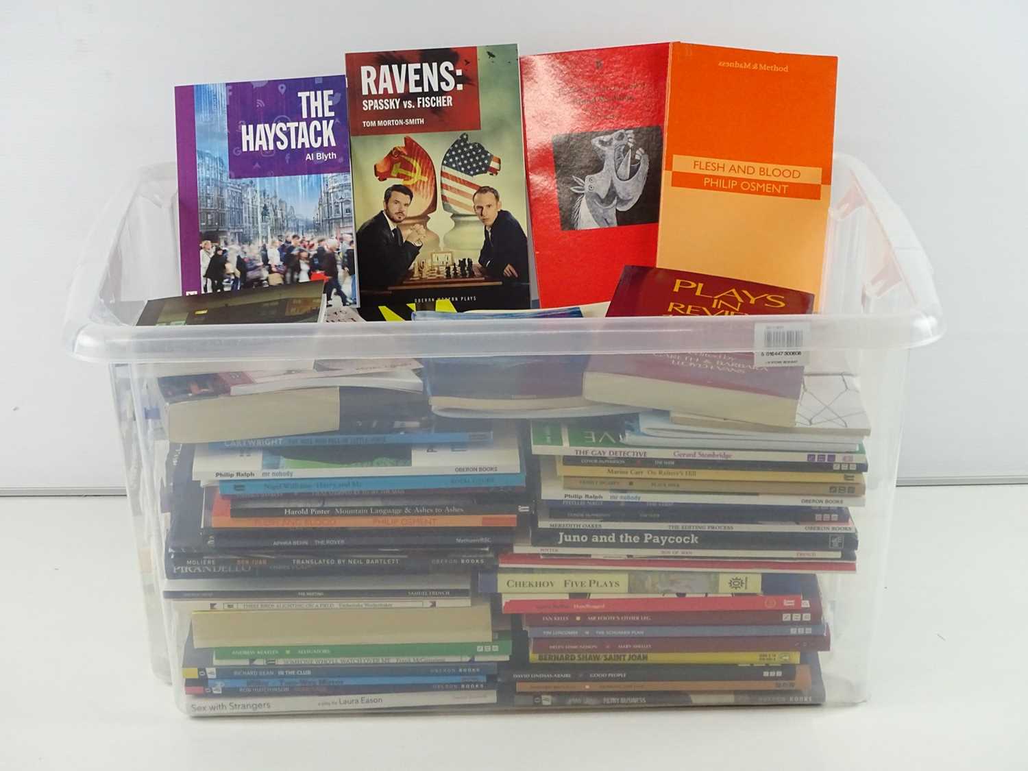 Lot 221 - A large group of theatre programmes to