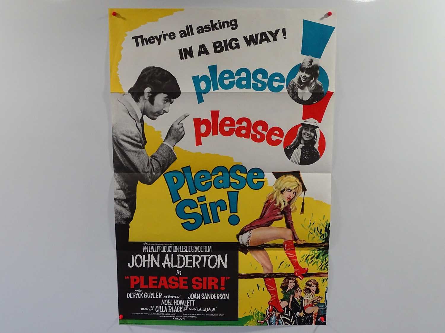 Lot 394 - PLEASE SIR! (1971) - UK one sheet