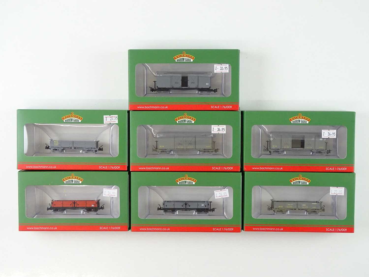 Lot 171 - A group of BACHMANN 009/HOe narrow gauge