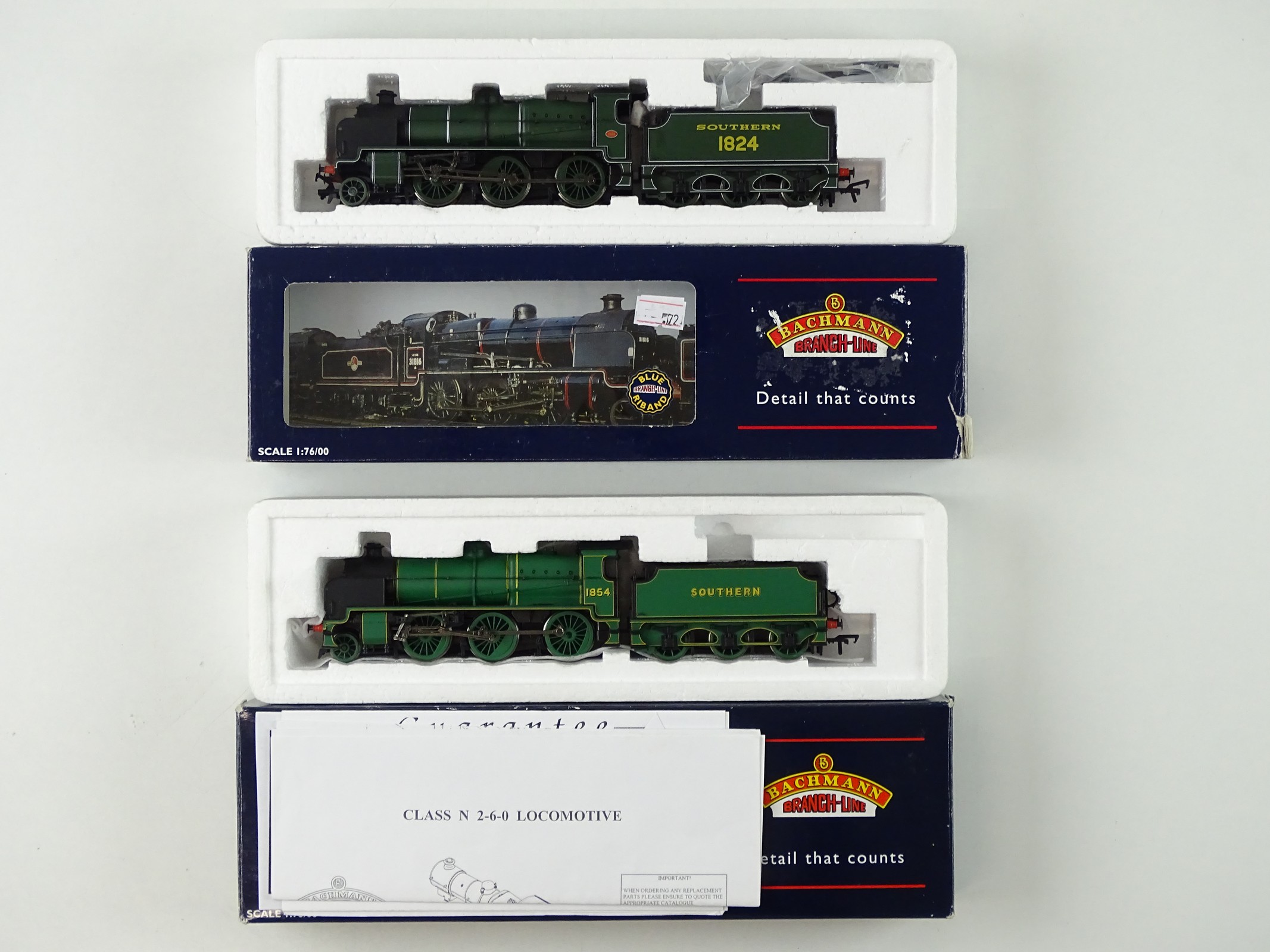 Lot 314 - A pair of BACHMANN OO gauge Southern Railway