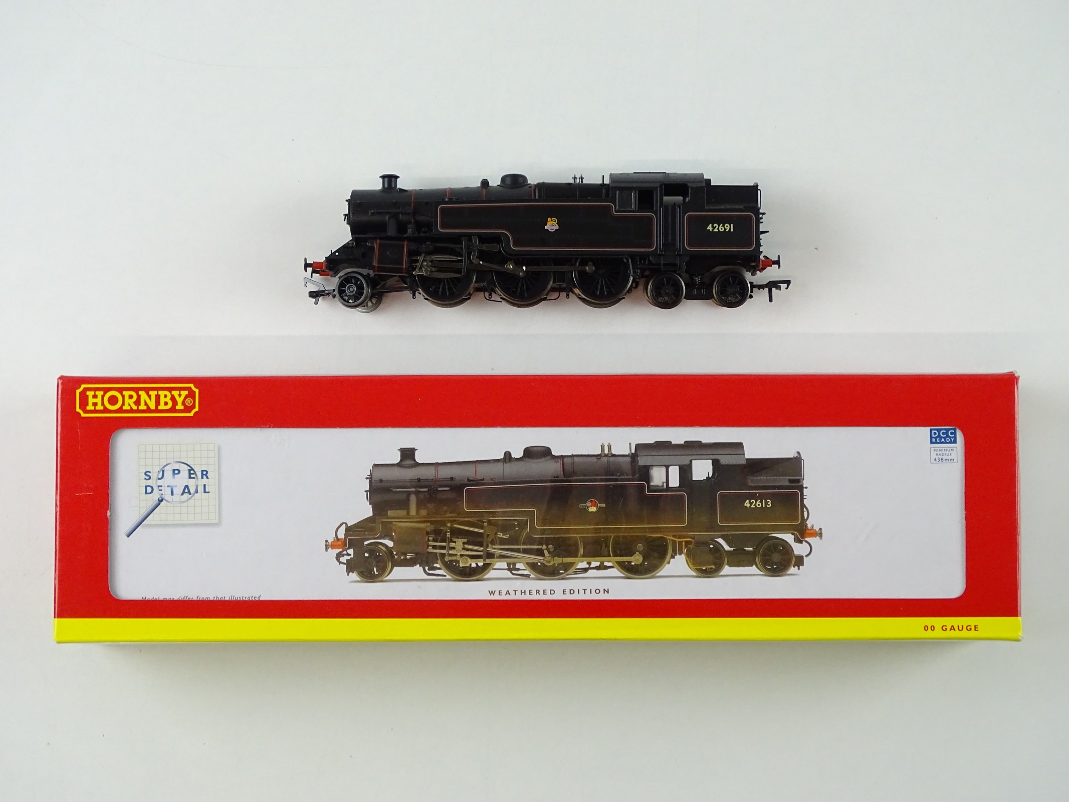 Lot 340 - A pair of HORNBY OO gauge Stanier class 4P