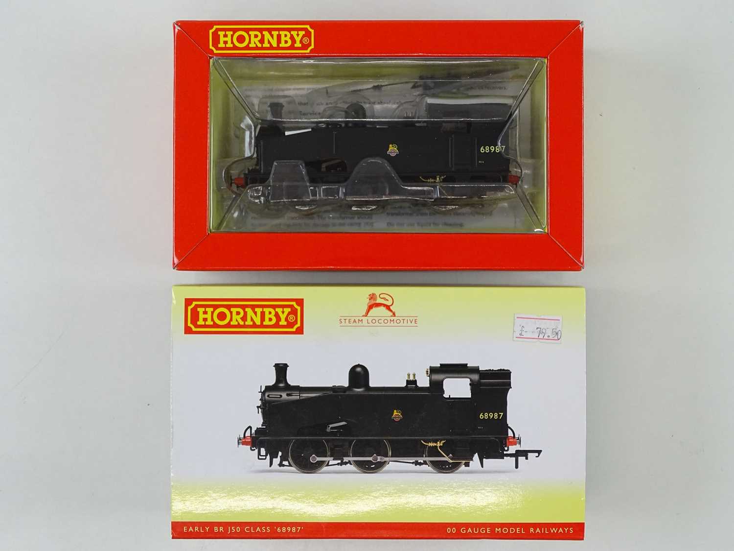 Lot 456 - A HORNBY OO gauge R3325 class J50 steam tank