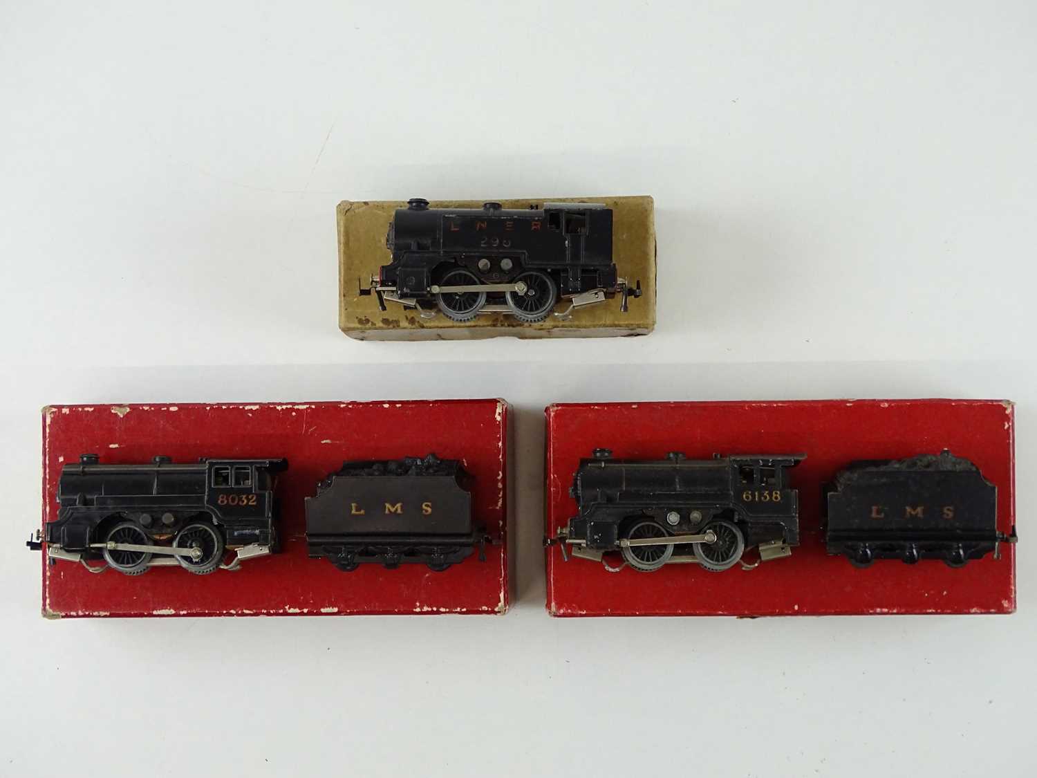 Lot 551 - A group of TRIX TWIN steam locomotives
