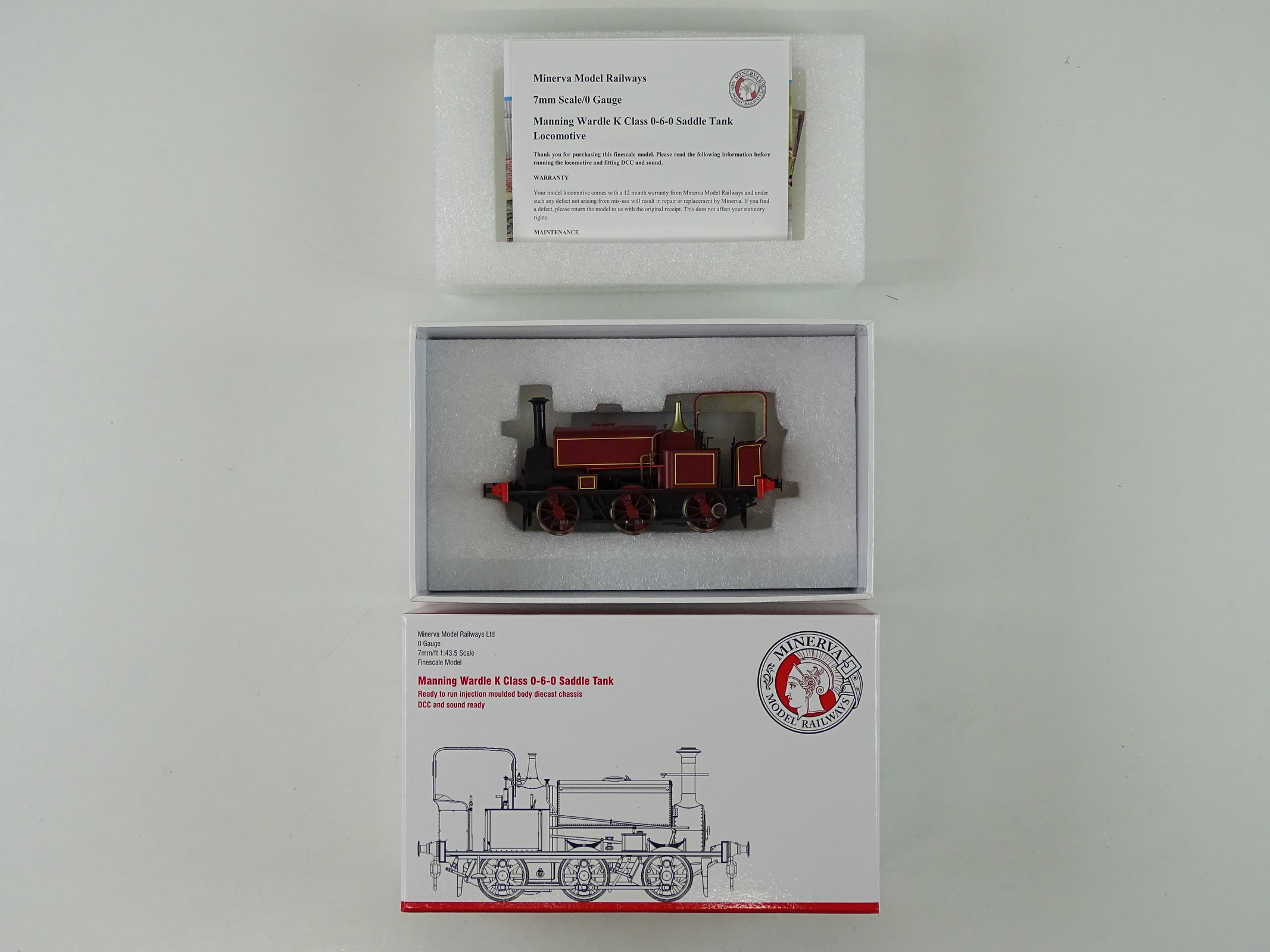 Lot 667 - A MINERVA Model Railways O gauge Manning