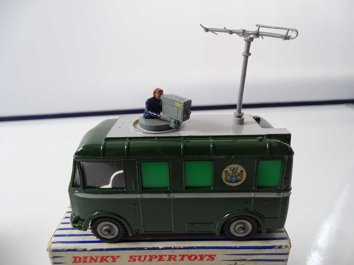 Lot 98 - A group of DINKY BBC TV Outside Broadcast