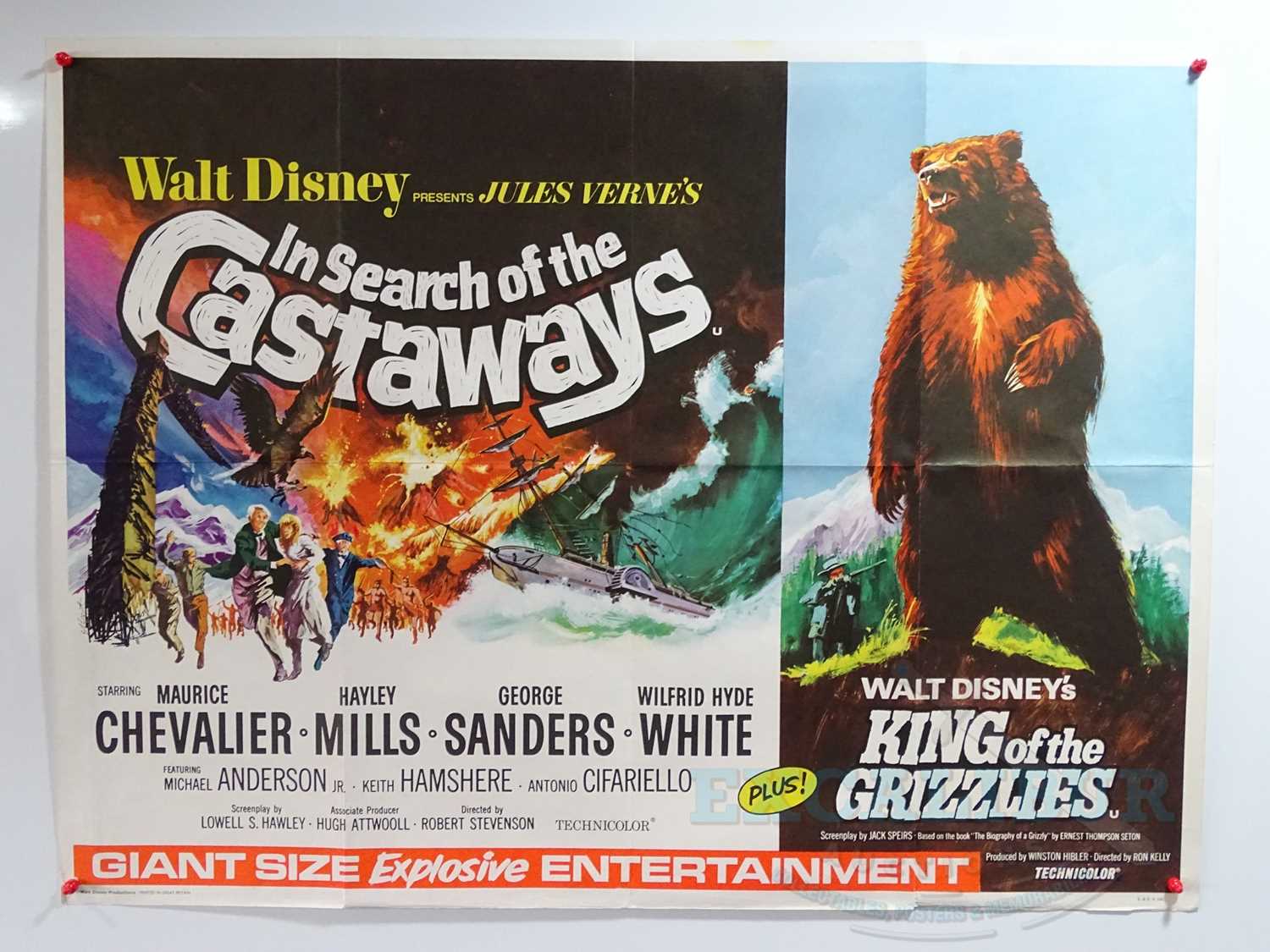 Lot 386 - A group three of film posters comprising a
