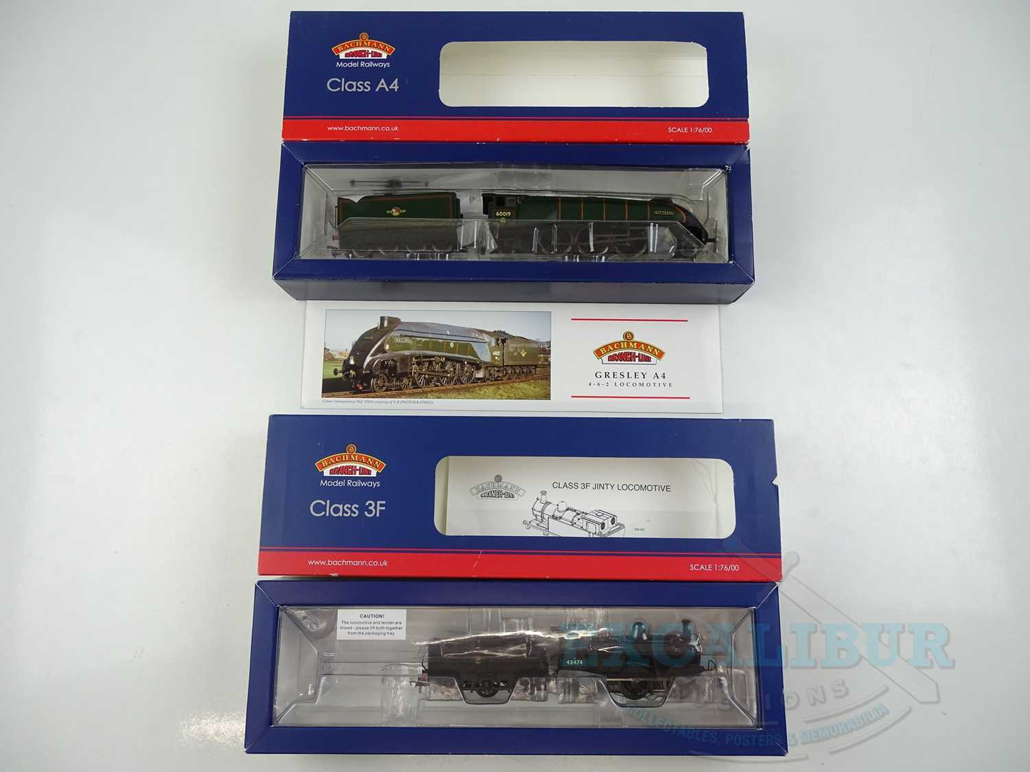 Lot 194 - A pair of BACHMANN OO gauge steam locos