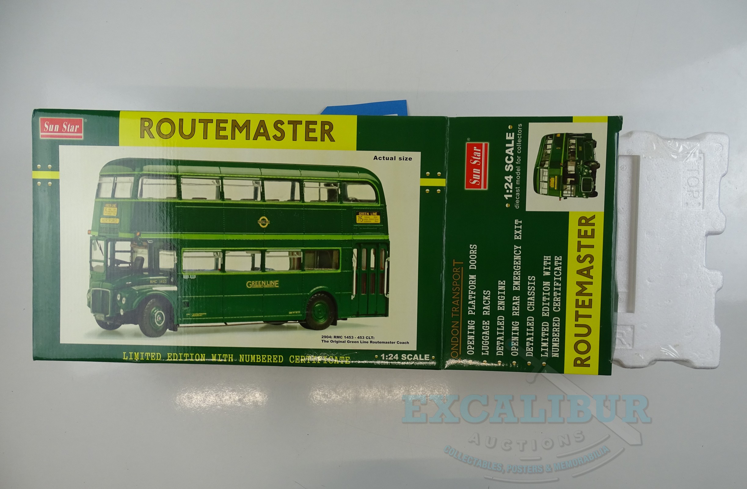 Lot 21 - A SUNSTAR 1:24 scale 2904 Routemaster bus