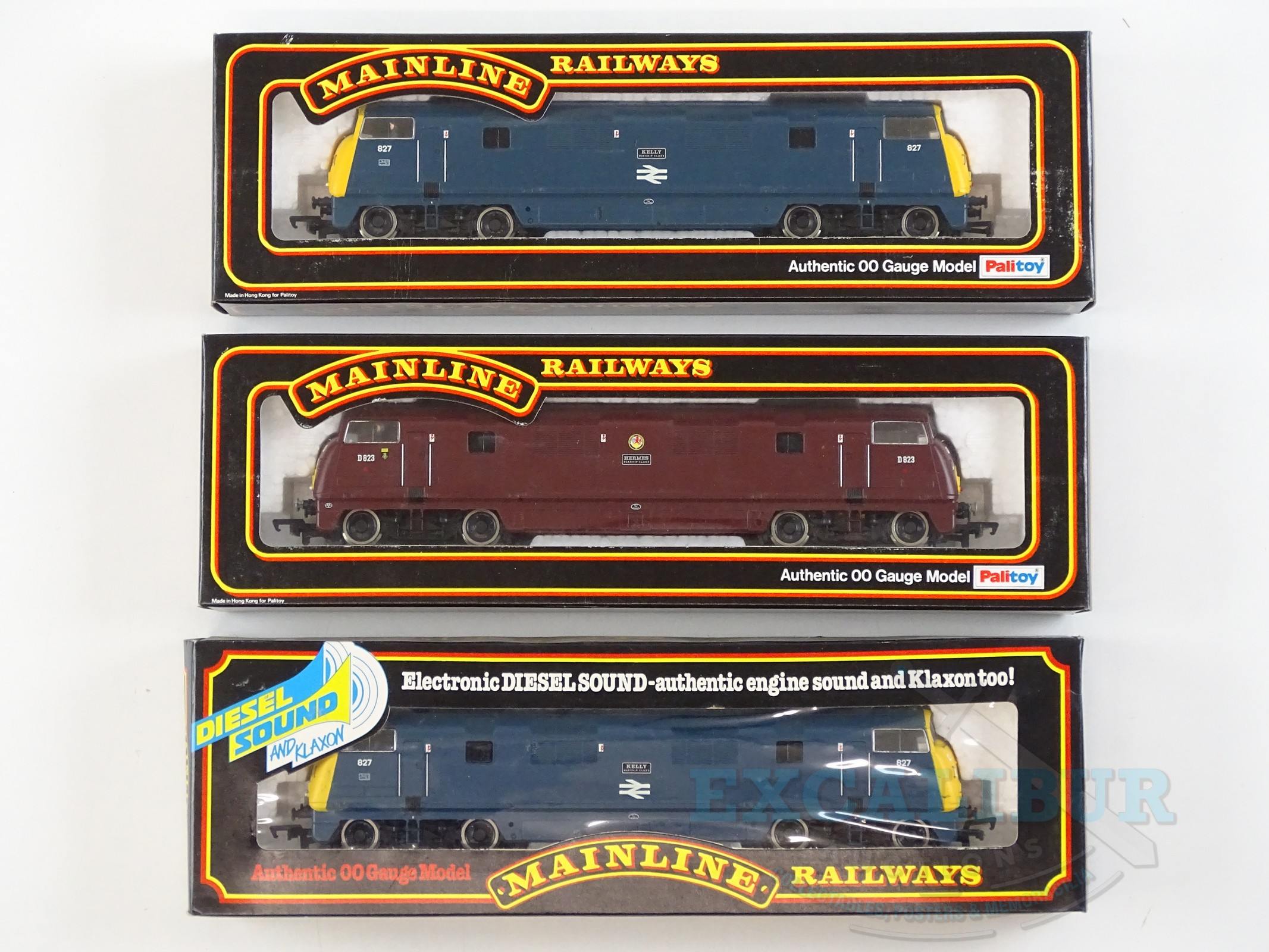 Lot 419 - A group of MAINLINE OO gauge Warship Class