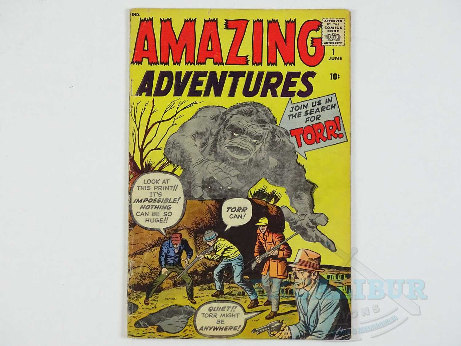Lot 123 - AMAZING ADVENTURES #1 (1961 - MARVEL )
