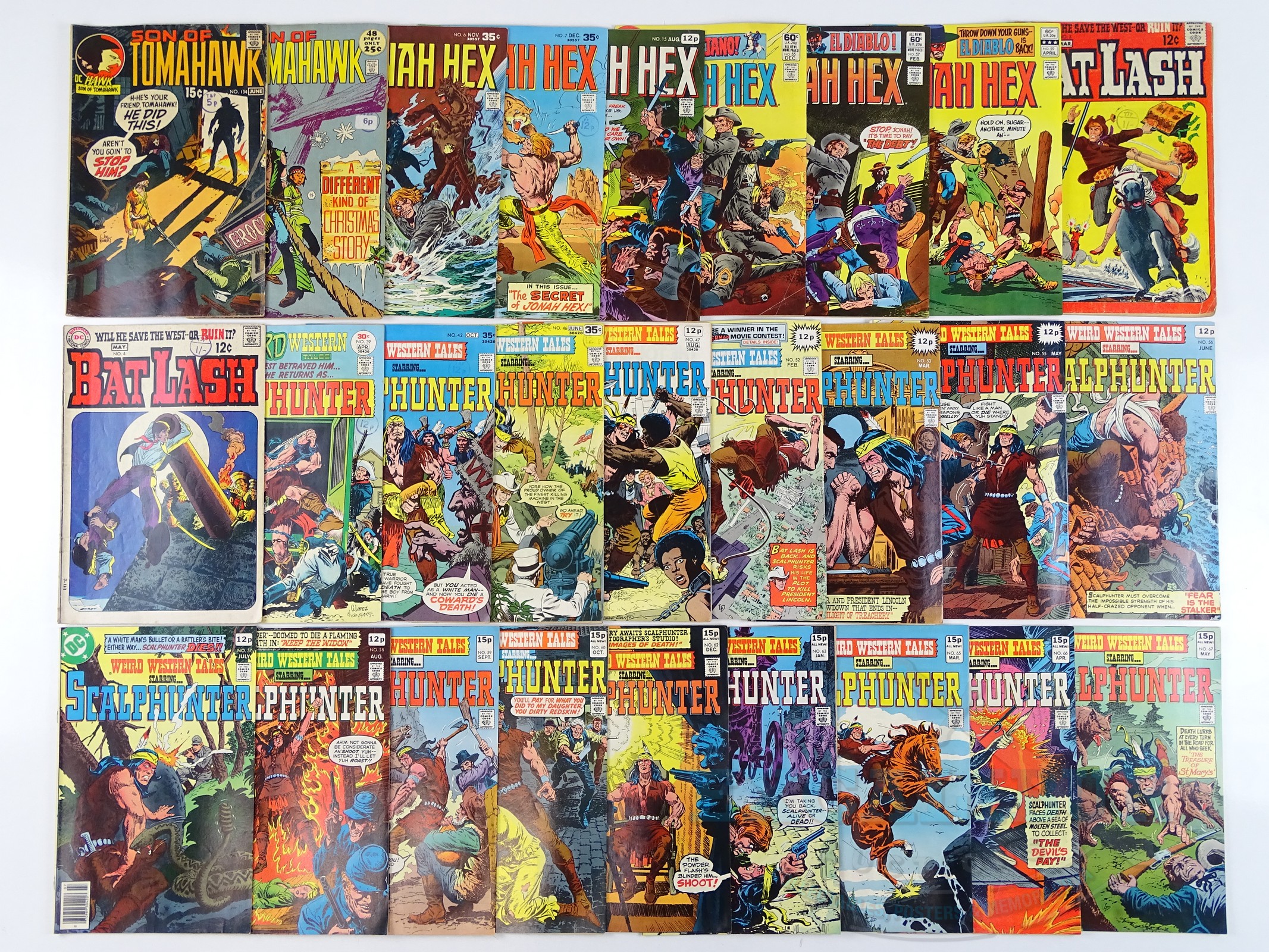 Lot 220 - SON OF TOMAHAWK + JONAH HEX + BAT LASH