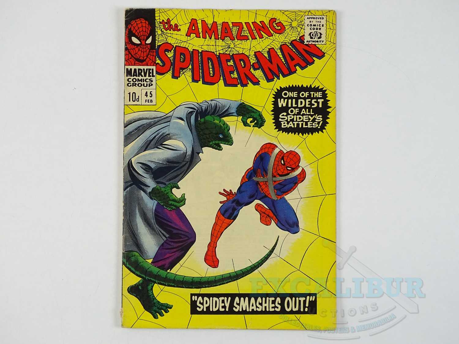 Lot 311 - AMAZING SPIDER-MAN #45 - (1967 - MARVEL - UK