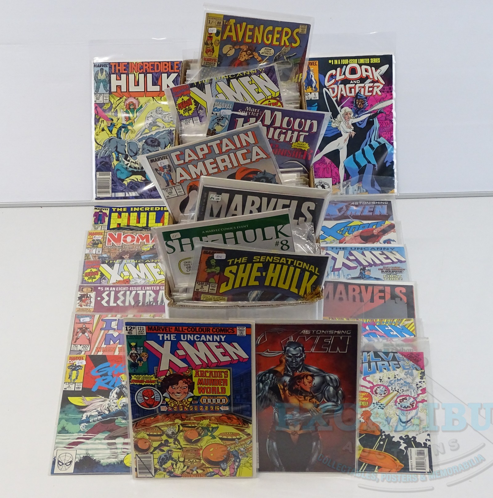 Lot 375 - EXCALIBUR LUCKY DIP MARVEL JOB LOT 300+