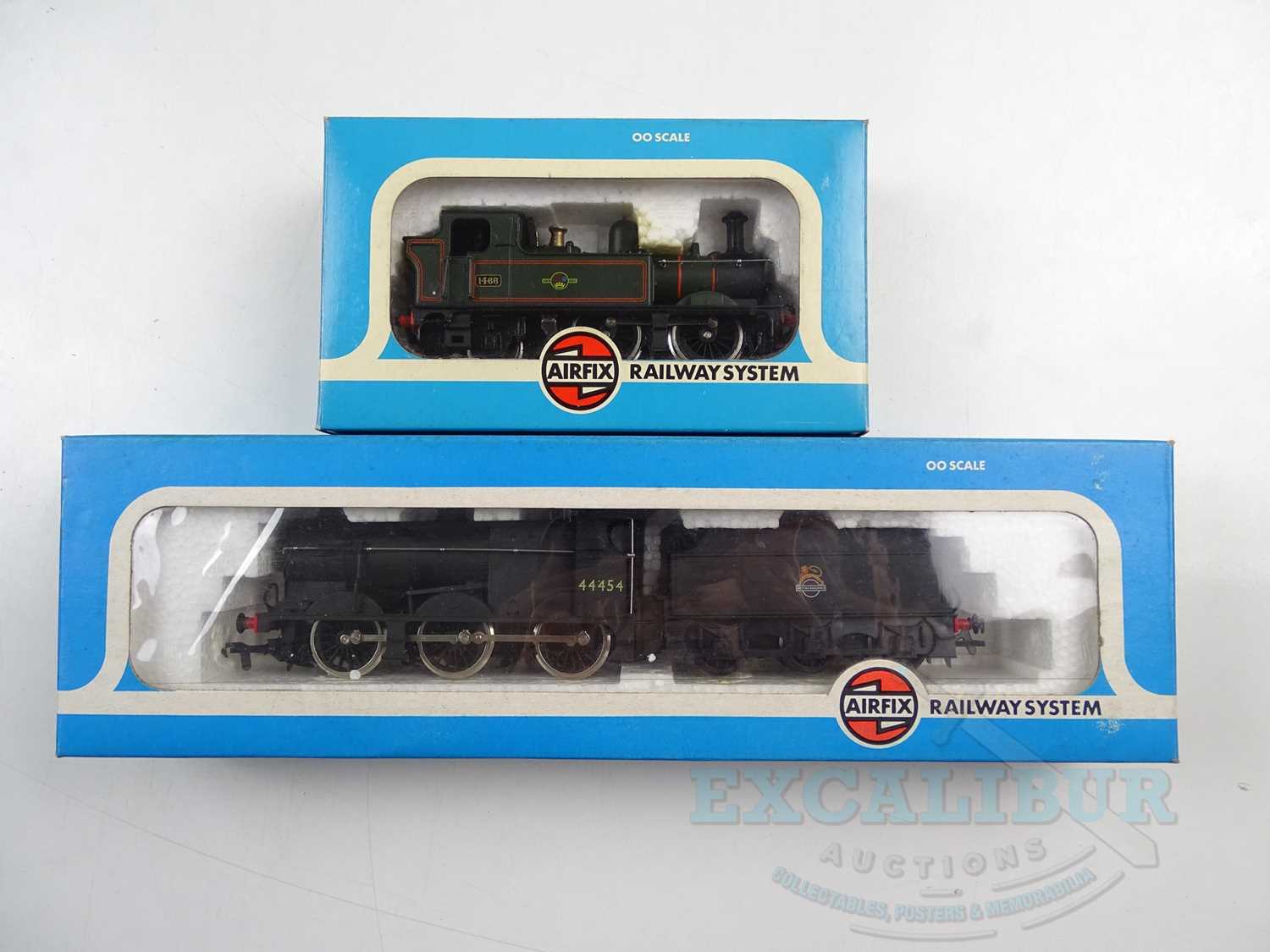 Lot 385 - A pair of AIRFIX OO gauge steam locomotives