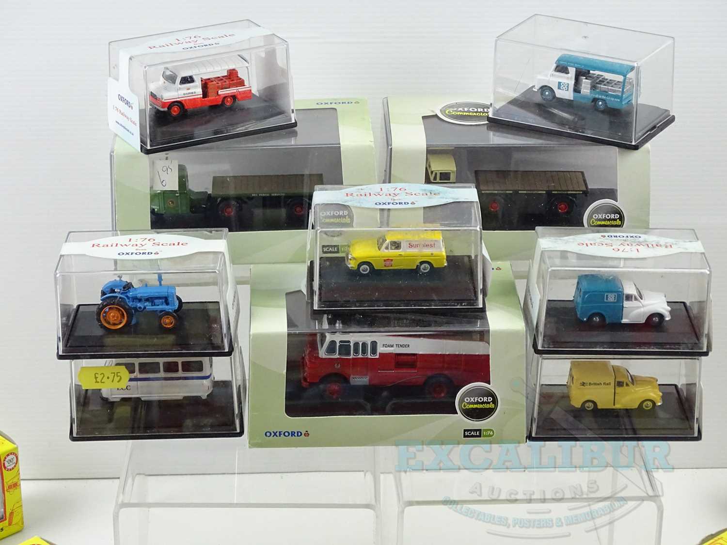 Lot 43 - A group of 1:76 scale diecast cars, vans and