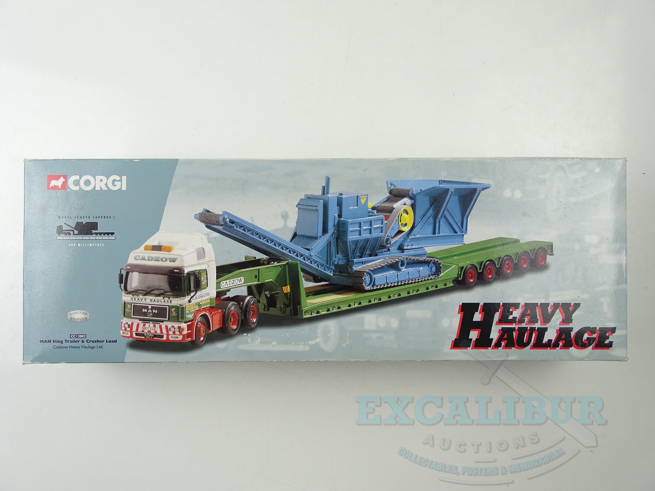 Lot 66 - A CORGI Heavy Haulage 1:50 Scale CC12002