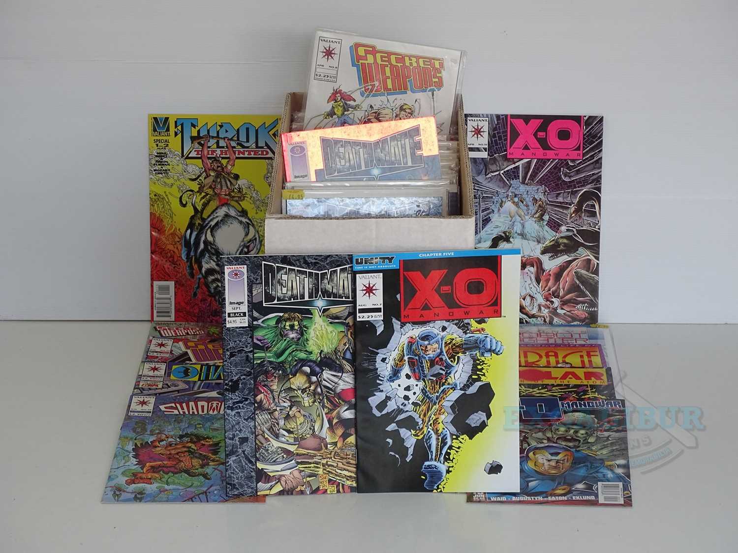 Lot 233 - VALIANT LOT(128 in Lot) - Multiple titles