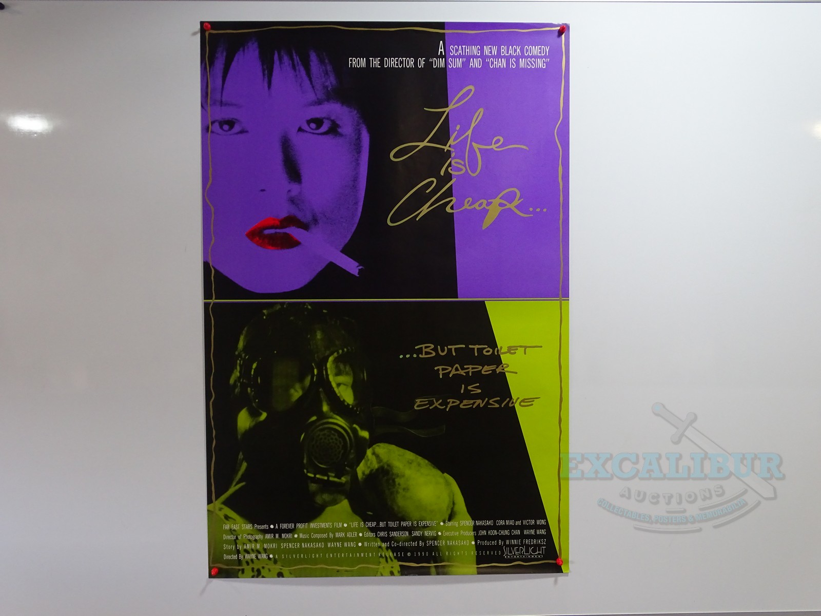 Lot 136 - LIFE IS CHEAP… BUT TOILET PAPER IS EXPENSIVE