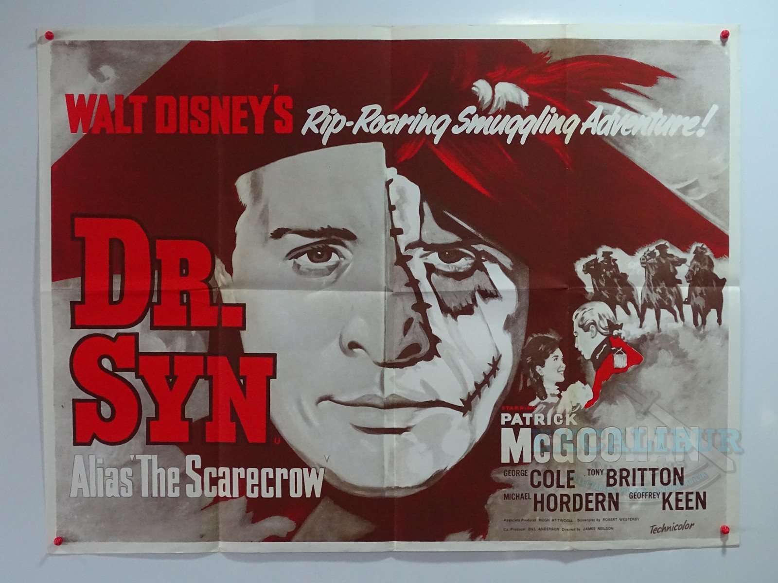 Lot 199 - WALT DISNEY: DR SYN (1963) (alias the