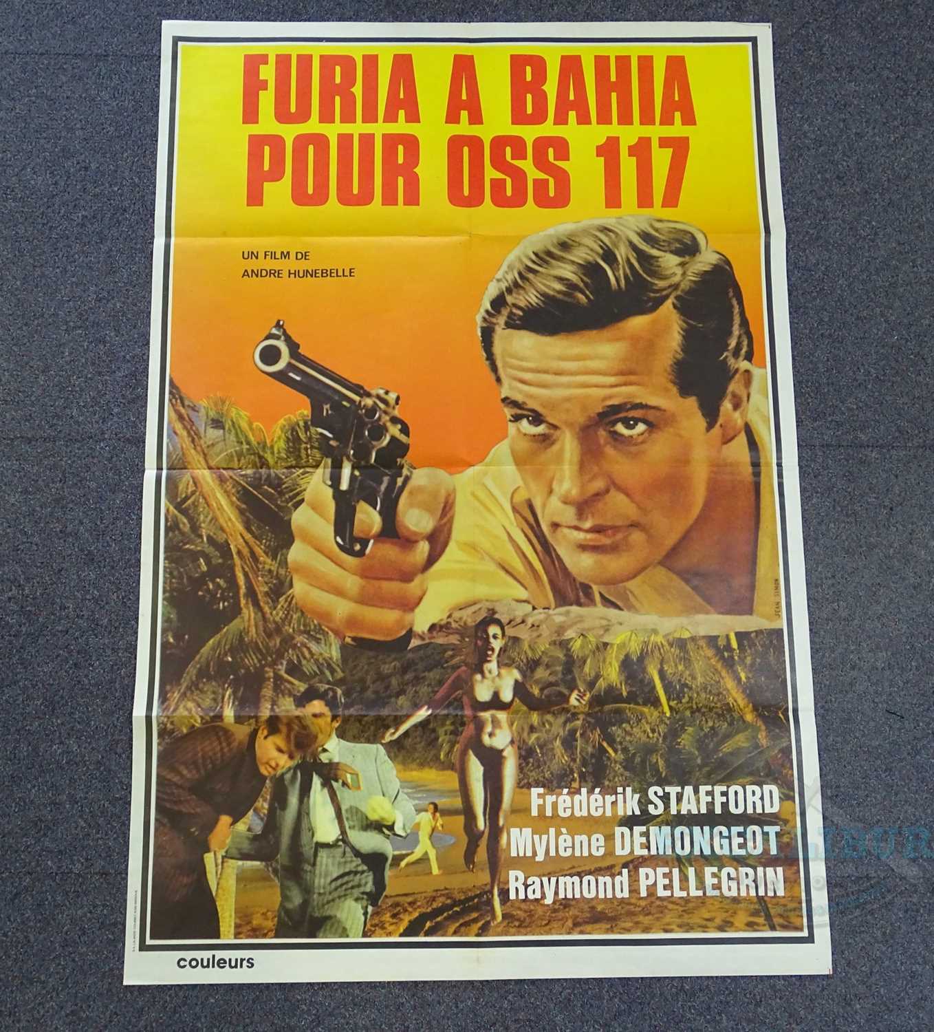 Lot 245 - A group of 5 French Grande film posters to