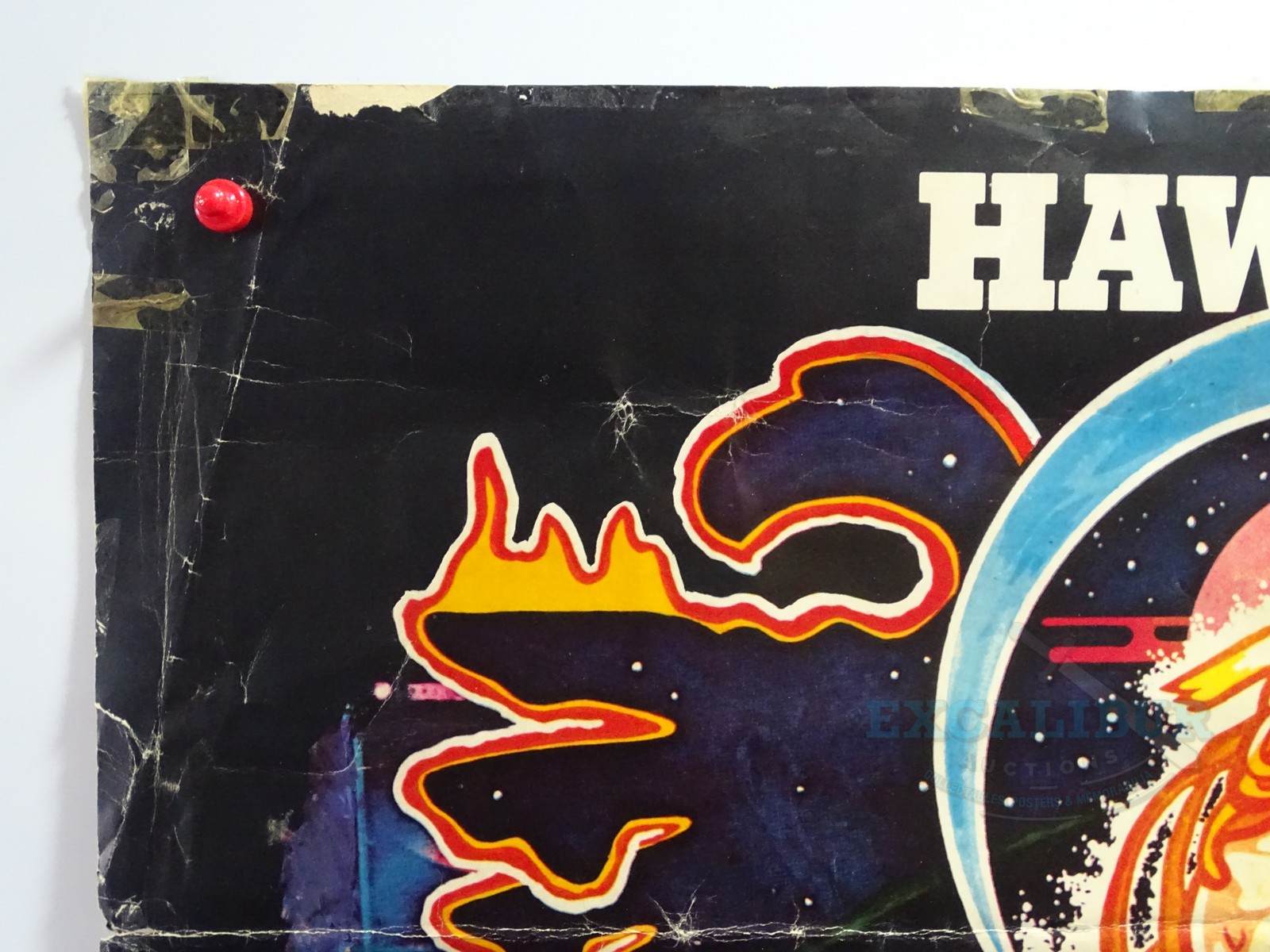 Lot 41 - HAWKWIND - A concert poster for Hawkwind Live