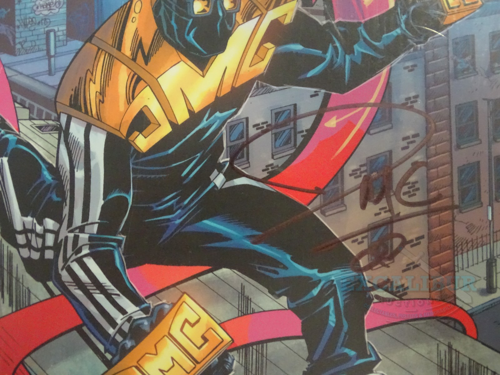 Lot 54 - RUN-DMC - A DMC #1 comic written and signed