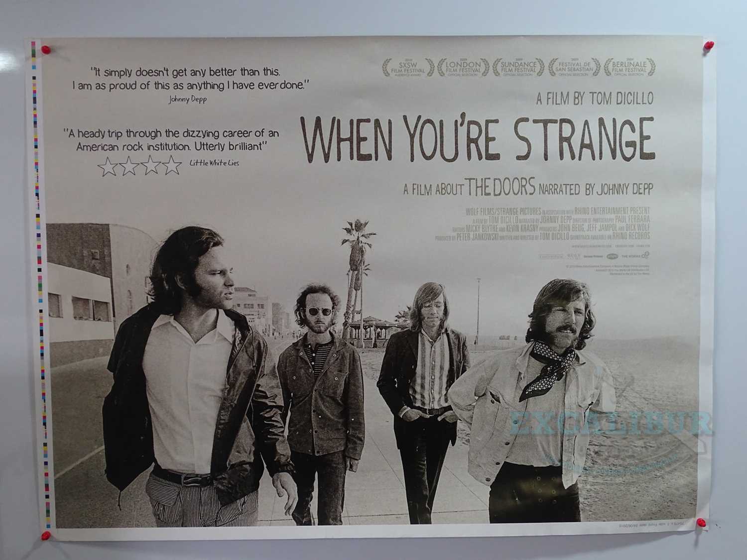 Lot 63 - WHEN YOU'RE STRANGE (2009) - A pair of