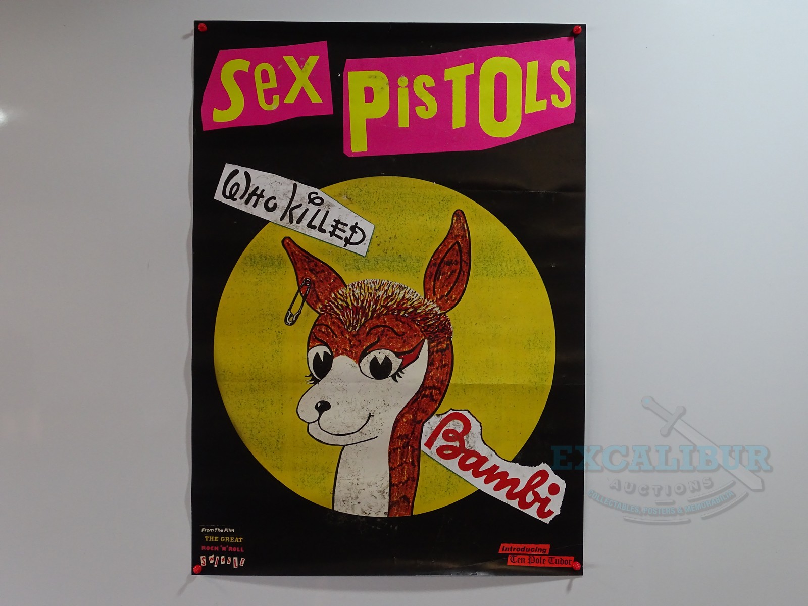Lot 66 Sex Pistols 2 X Commercial Posters For