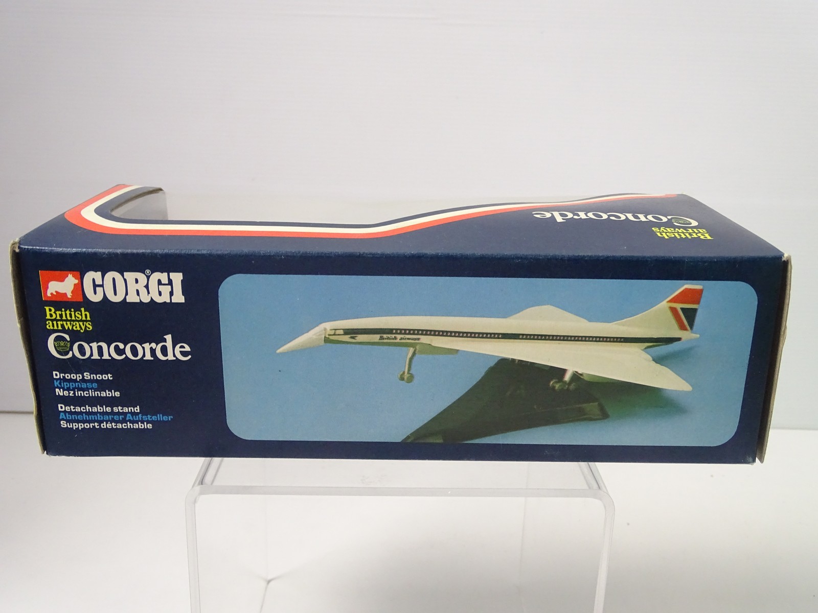 Lot 123 - A group of boxed CORGI Concorde models in Lot 123 - A group of boxed CORGI Concorde models in