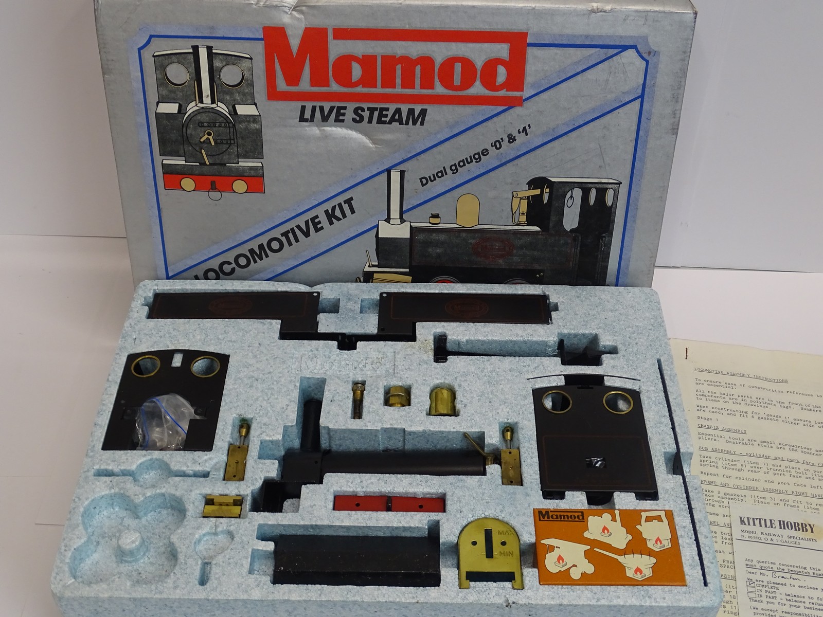 Lot 556 - A MAMOD live steam tank locomotive kit,